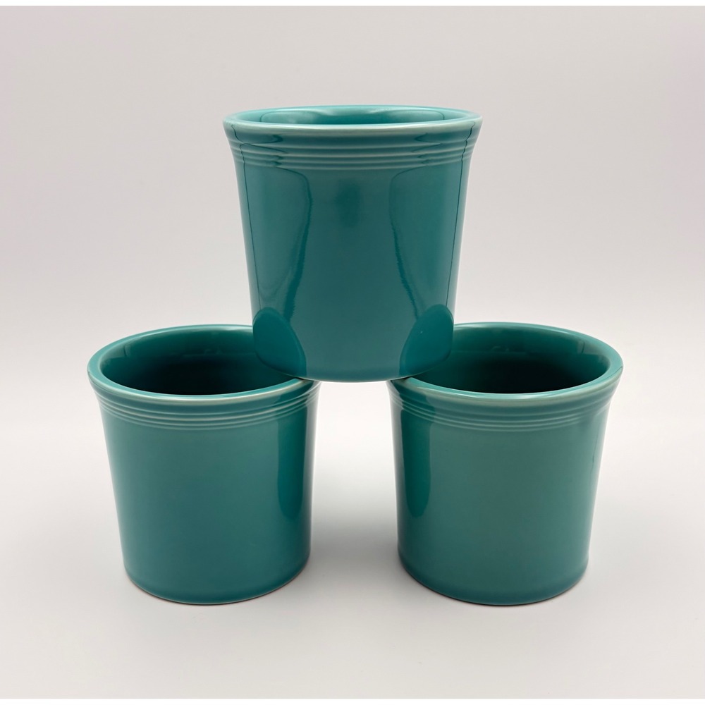 Fiesta | Dining | Lot Of 3 Fiestaware Teal Green Blue Ring Handle ...